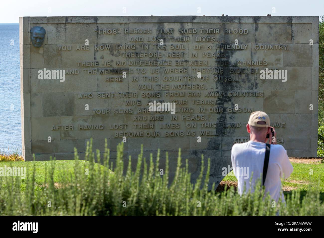 Mustafa ataturk anzac cove hi-res stock photography and images - Alamy