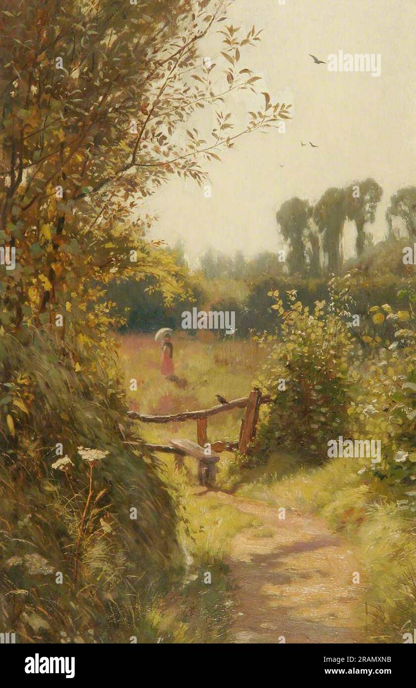 From Shade to Sunshine 1880 by Frederick George Cotman Stock Photo - Alamy