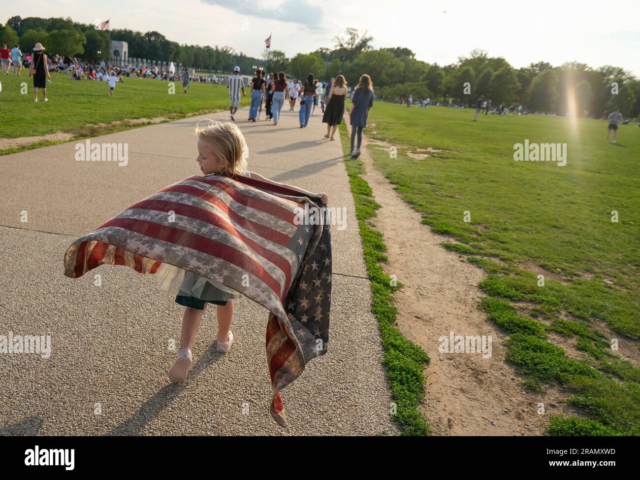 American flag fireworks 2023 hi-res stock photography and images - Alamy