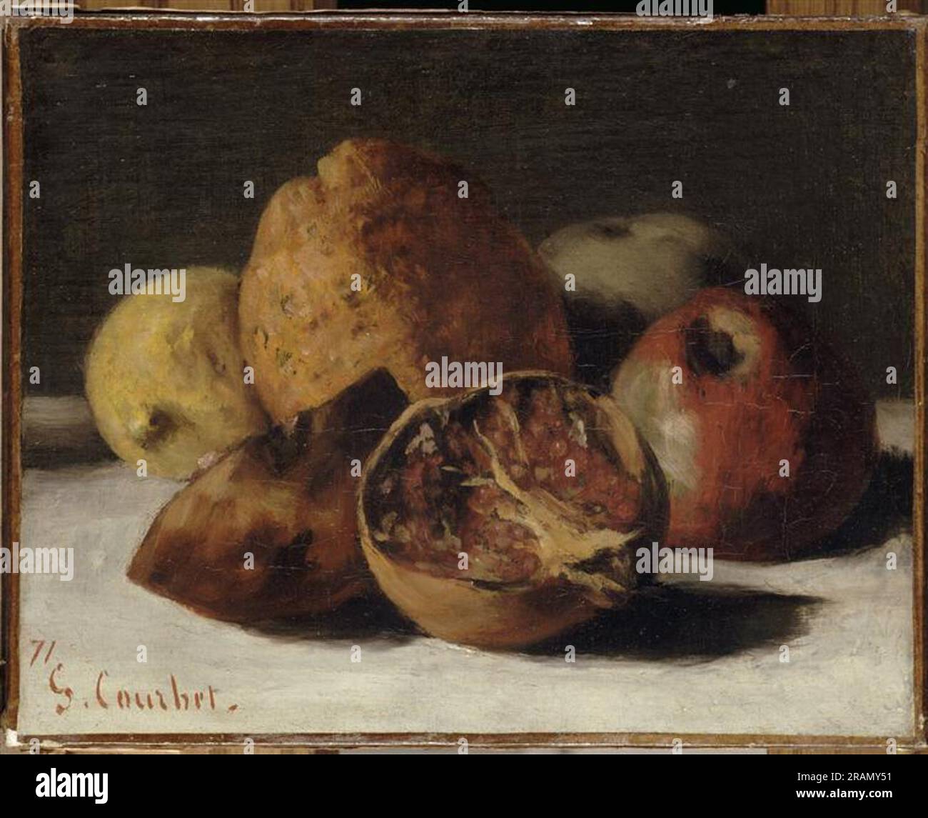 Gustave courbet still life apples hi-res stock photography and images ...