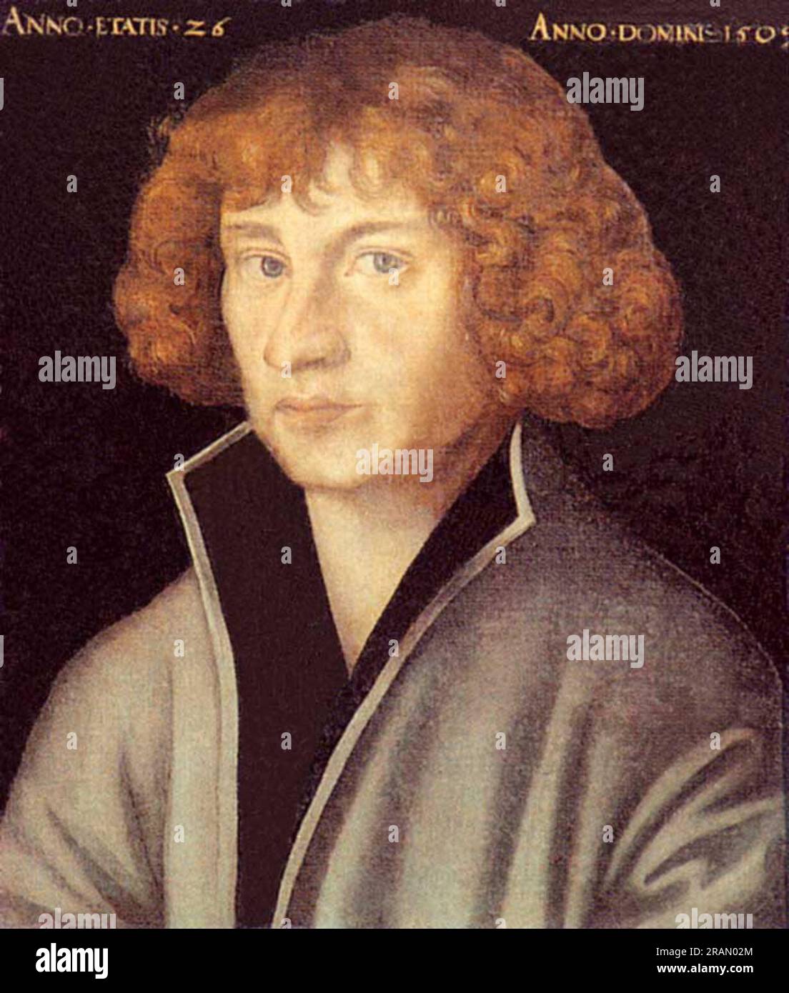 Georg Spalatin 1509; Germany by Lucas Cranach the Elder Stock Photo - Alamy