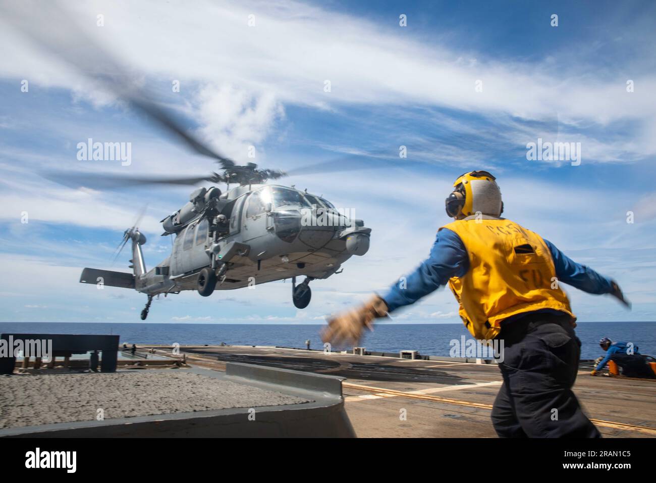 230703-N-KW492-1061 SOUTH CHINA SEA (July 3, 2023) Aviation Machinist's ...