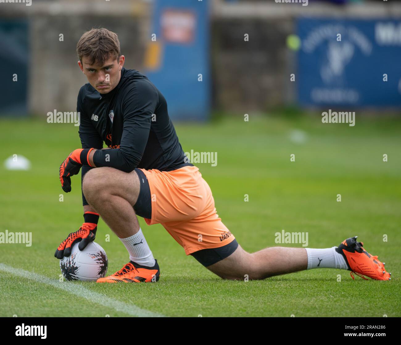 Matlock, Derbyshire, England 4th July 2023. New loan signing Harry ...