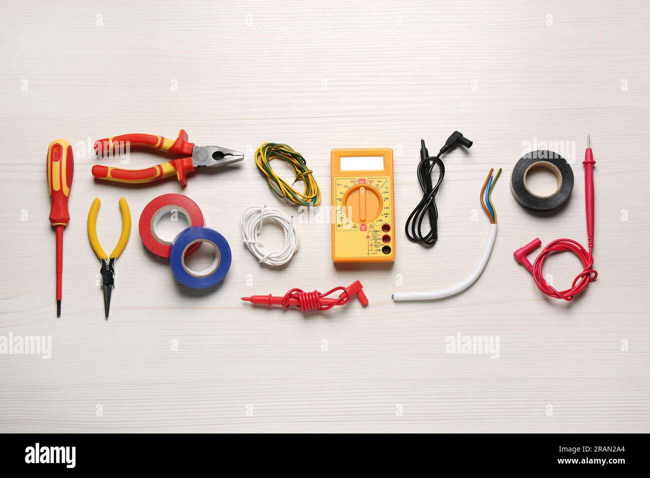 New wires electricians tools hi-res stock photography and images - Alamy