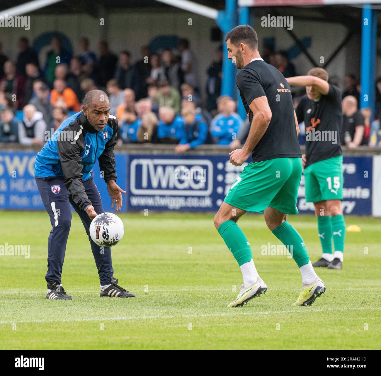 Matlock, Derbyshire, England 4th July 2023. Chesterfield First team ...