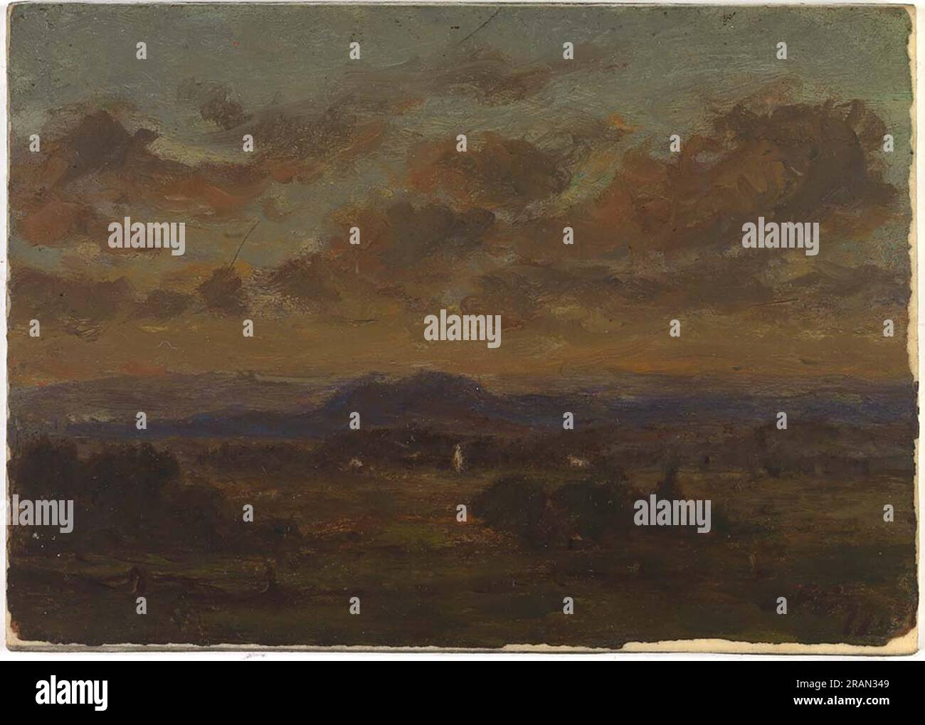 Untitled 1877 by Jasper Francis Cropsey Stock Photo - Alamy