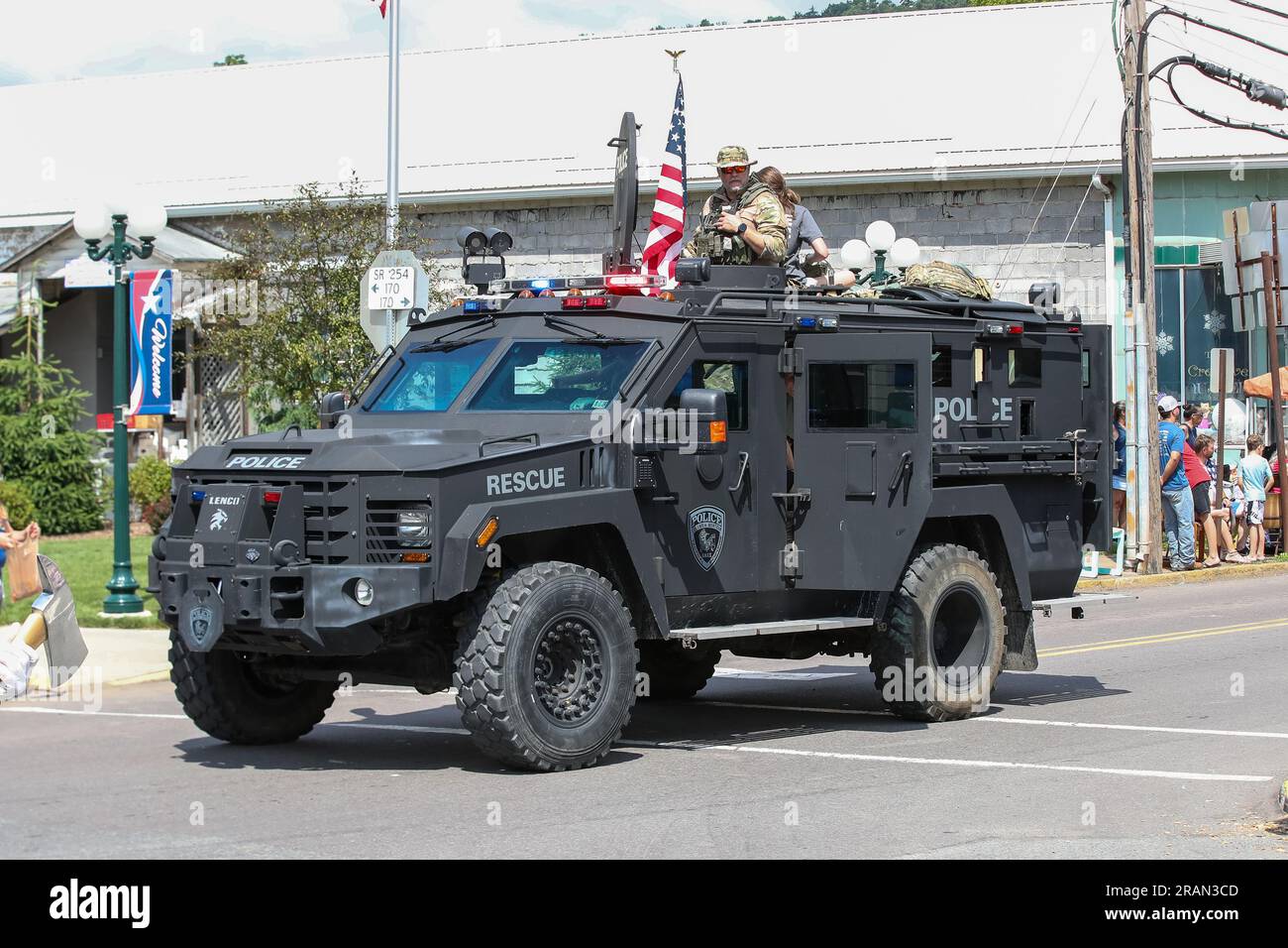 Millville, United States. 04th July, 2023. A man in camouflage tactical ...