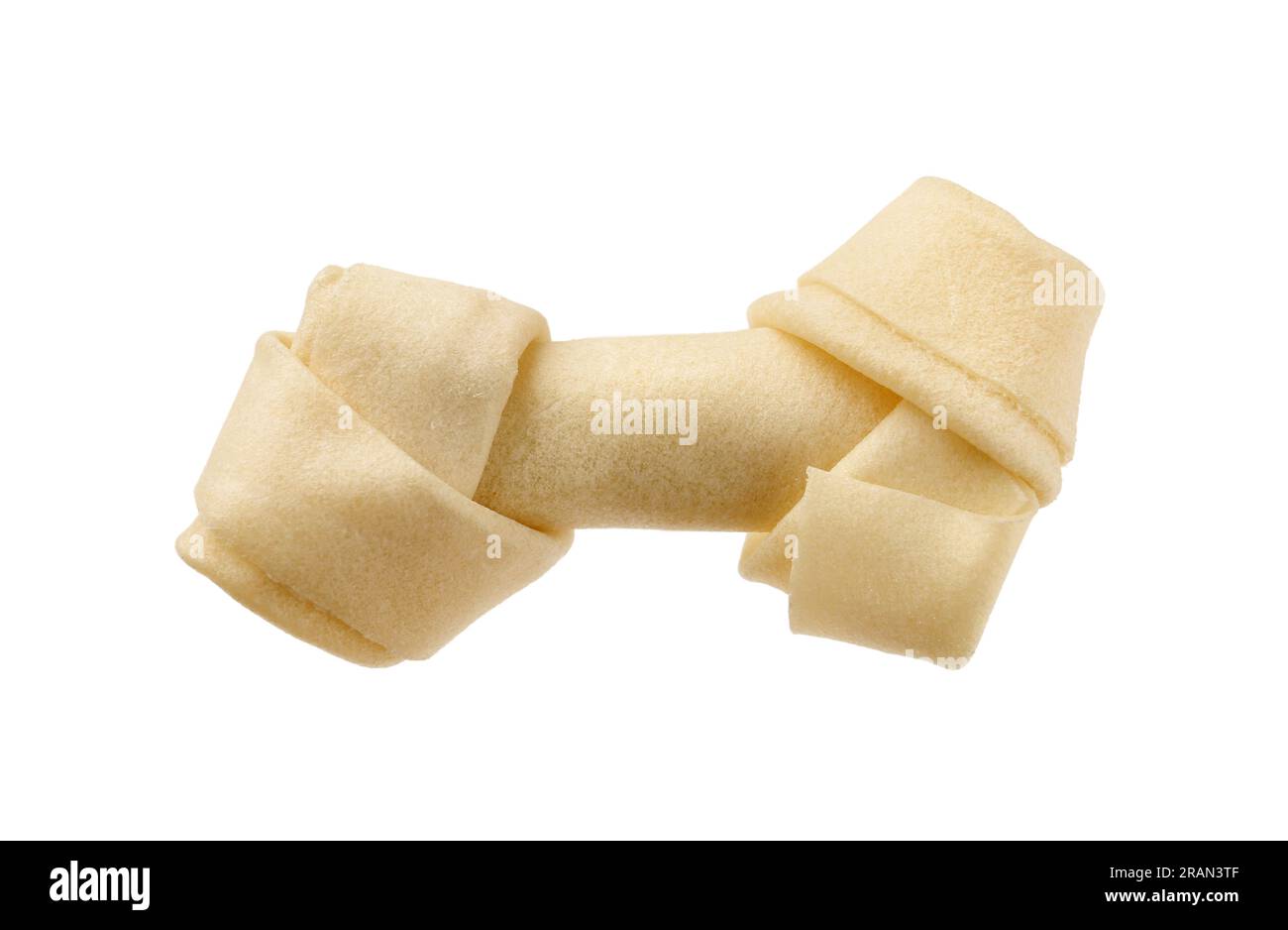 Chew bone for dog isolated on white. Pet treat Stock Photo - Alamy
