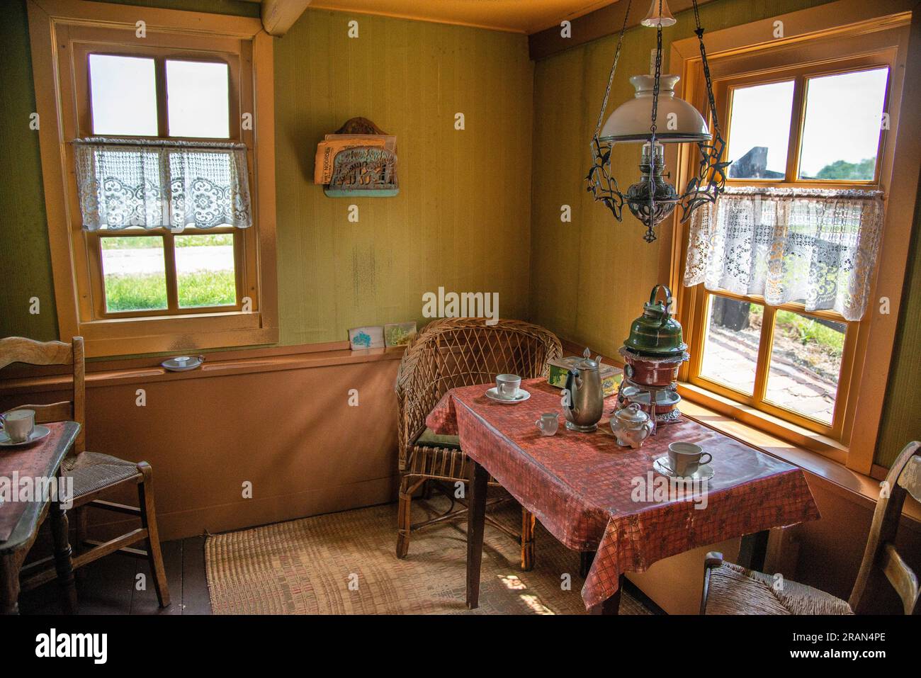 inside a Dutch home at the Zuiderzee Musuem Stock Photo - Alamy