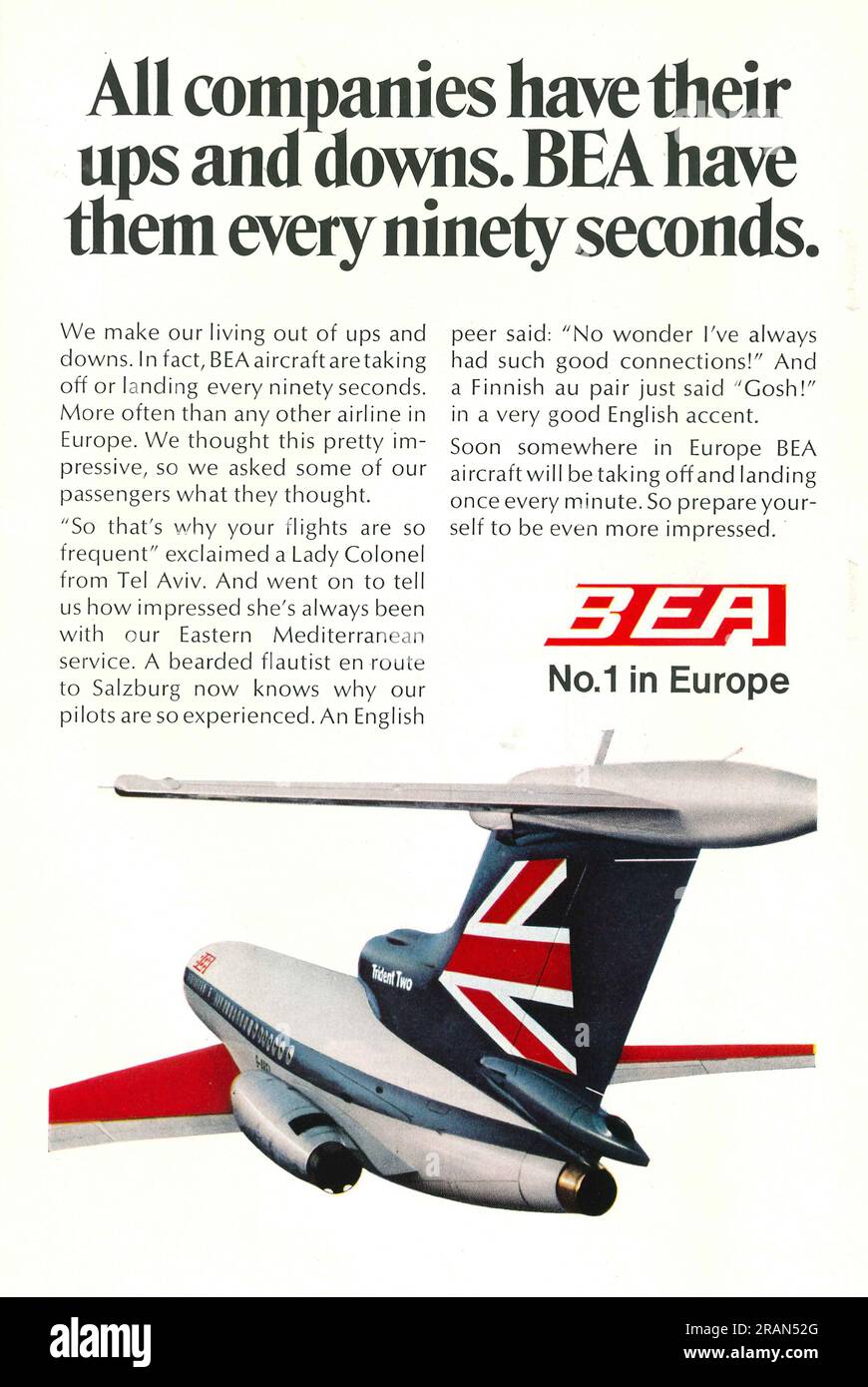 1960s advertisement british hi-res stock photography and images - Alamy