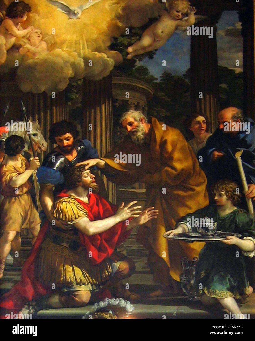 Ananias restoring the sight of Saint Paul 1631 by Pietro da Cortona ...