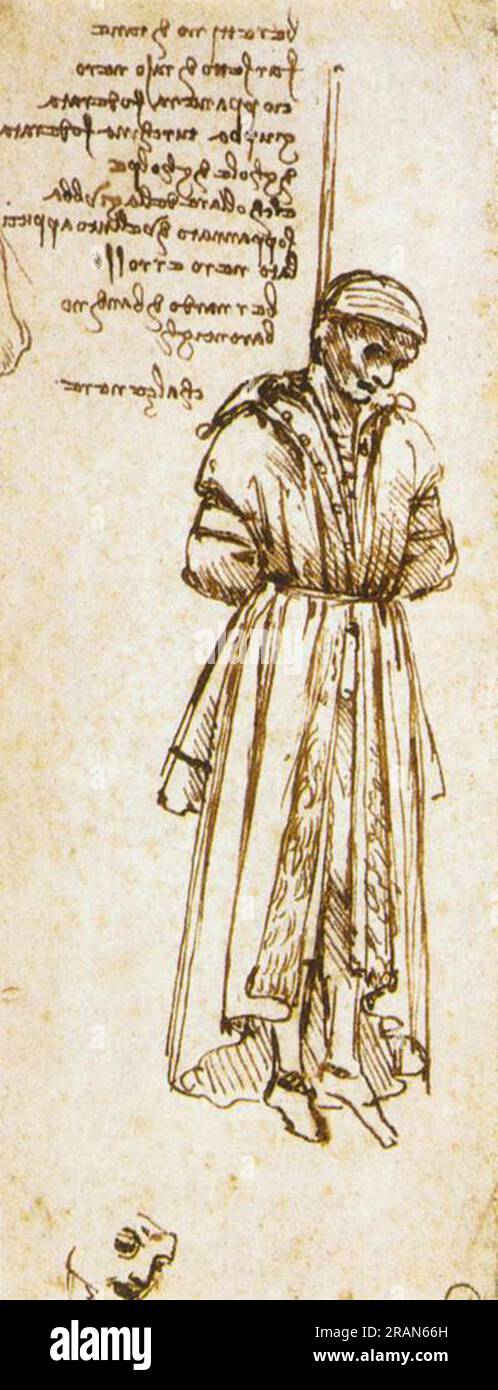 Study of the Hanged Bernardo di Bandino Baroncelli, assassin of ...