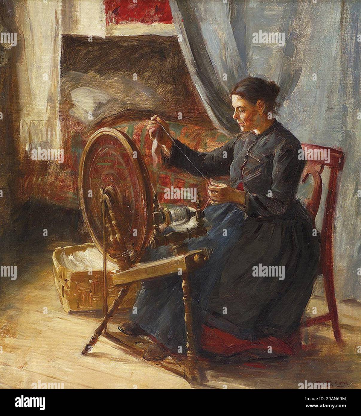 Spinnerskan by Elin Danielson-Gambogi Stock Photo - Alamy