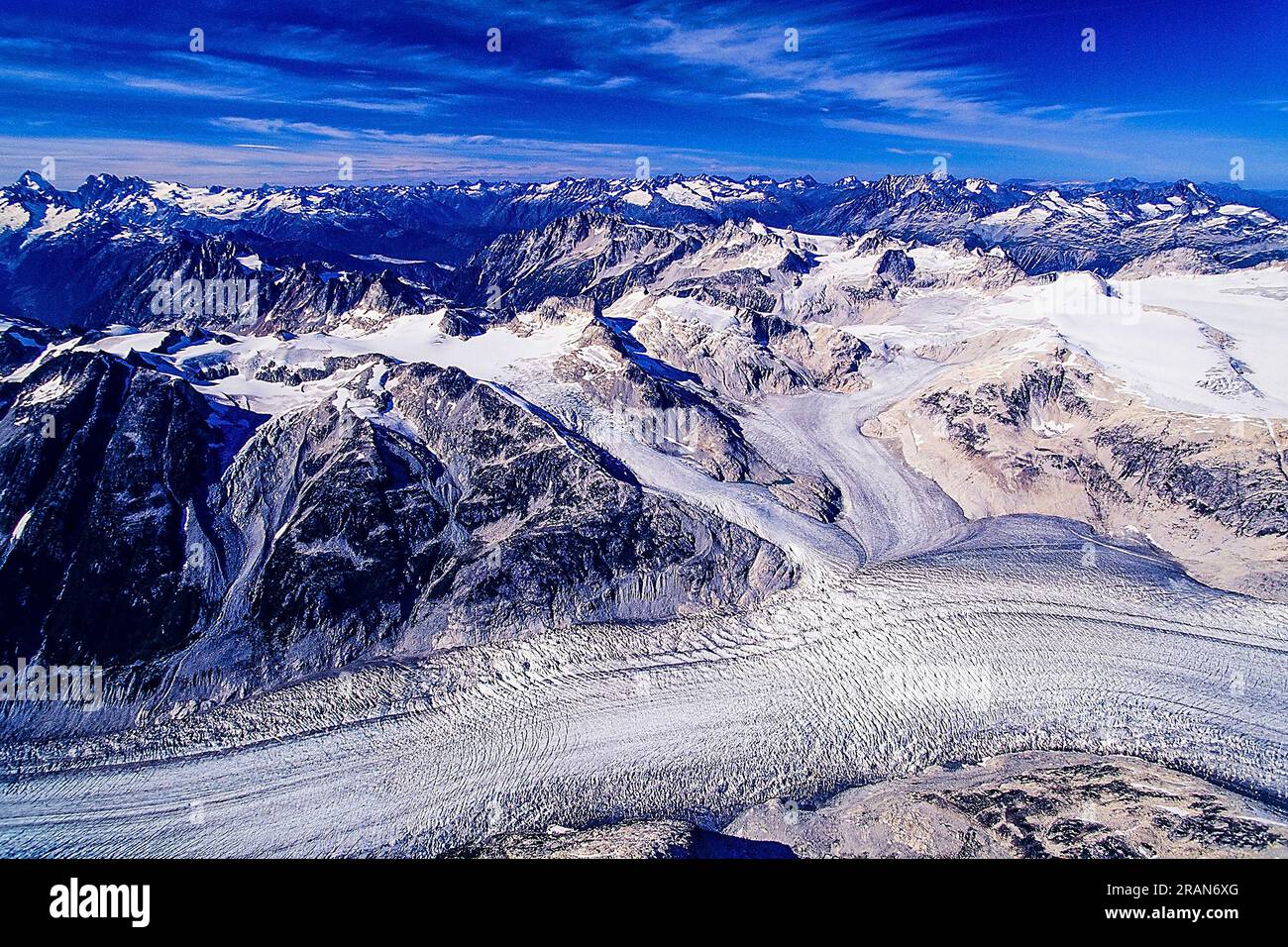 Aerial of columbia icefields hi-res stock photography and images - Alamy