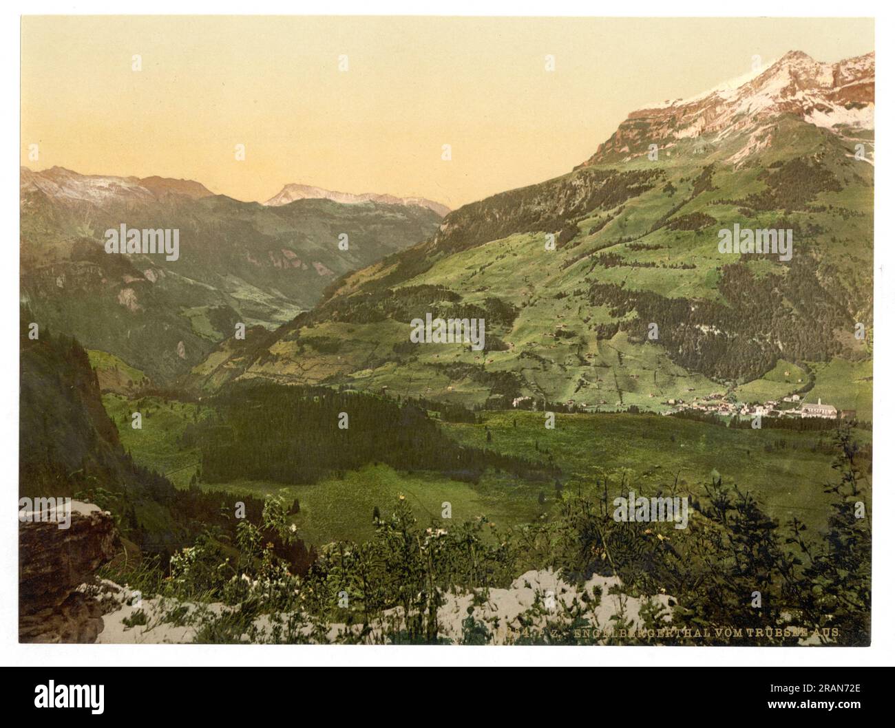 View alps from mountain Cut Out Stock Images & Pictures - Alamy