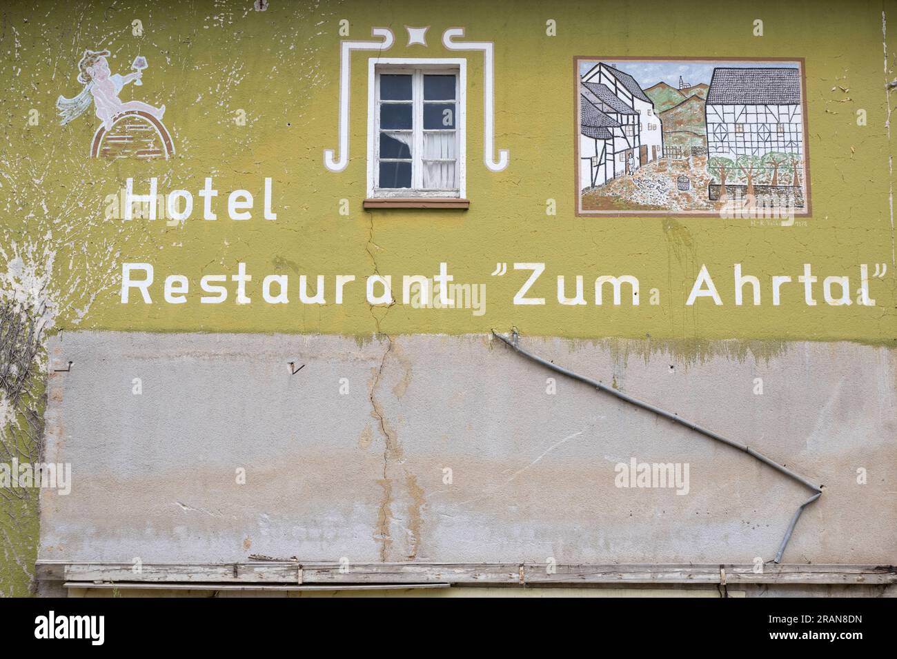 Schuld, Germany. 28th June, 2023. The former service area "Zum Ahrtal ...