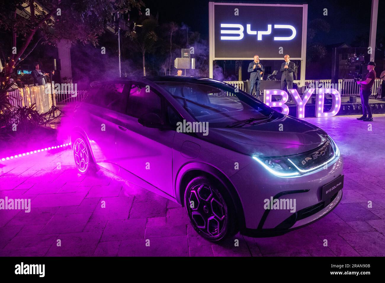 Gold Coast, Australia. 22nd June, 2023. EV Direct chief executive Luke ...