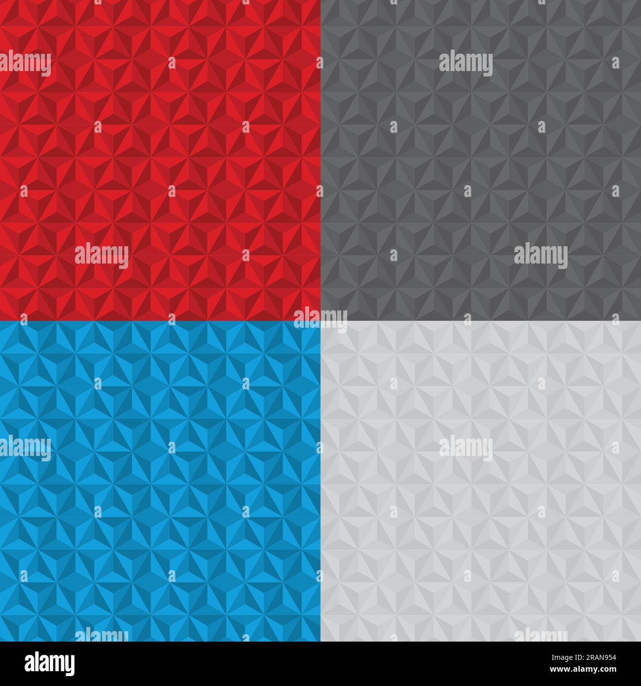 Abstract triangles pattern set Stock Vector Image & Art - Alamy