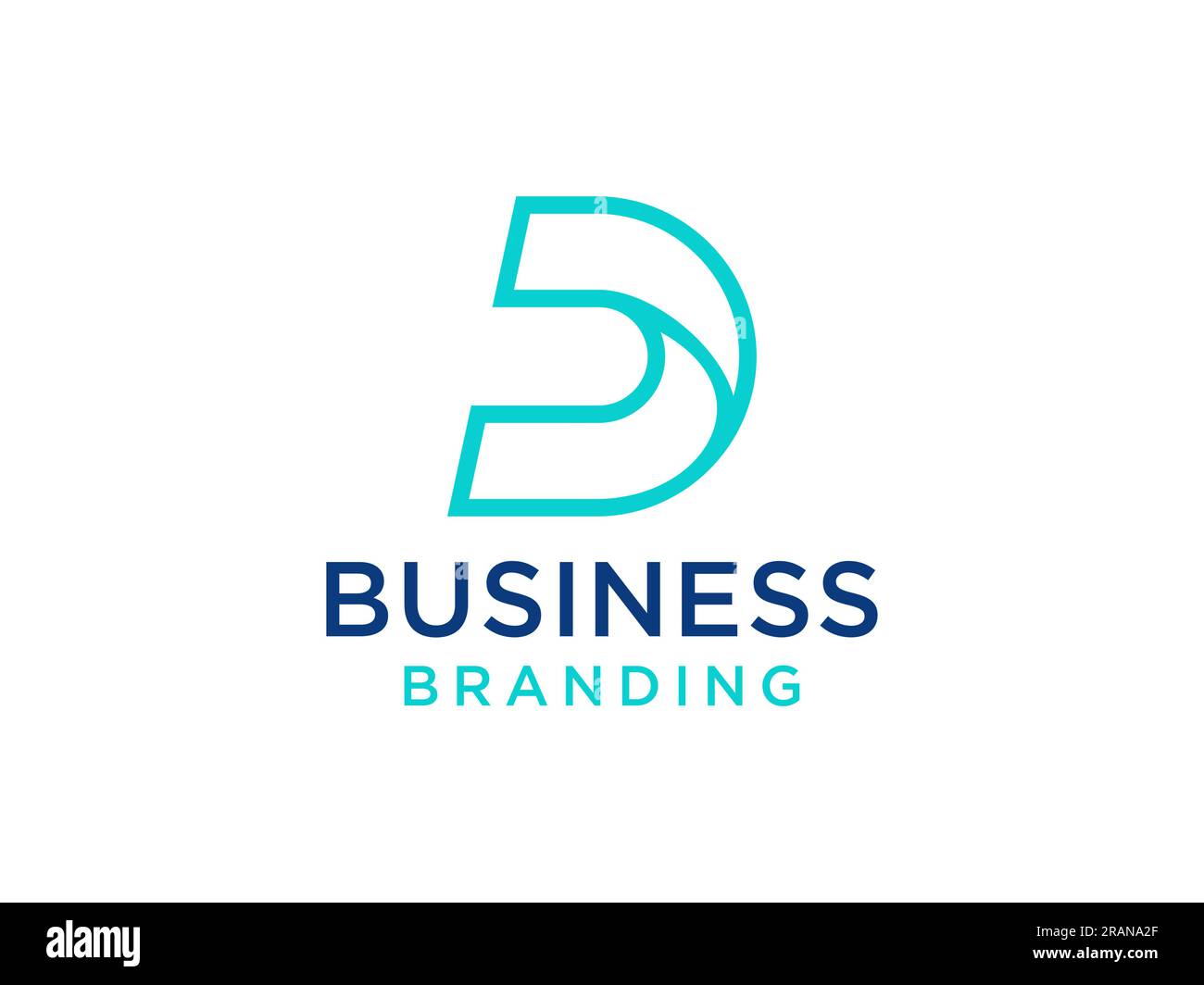 D letter creative fonts monogram icon symbol. Universal elegant luxury ...