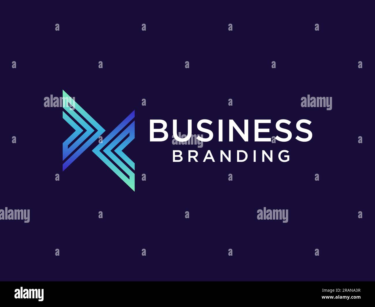 Abstract Initial Letter X Logo. Geometric Arrow Origami Style. Usable ...
