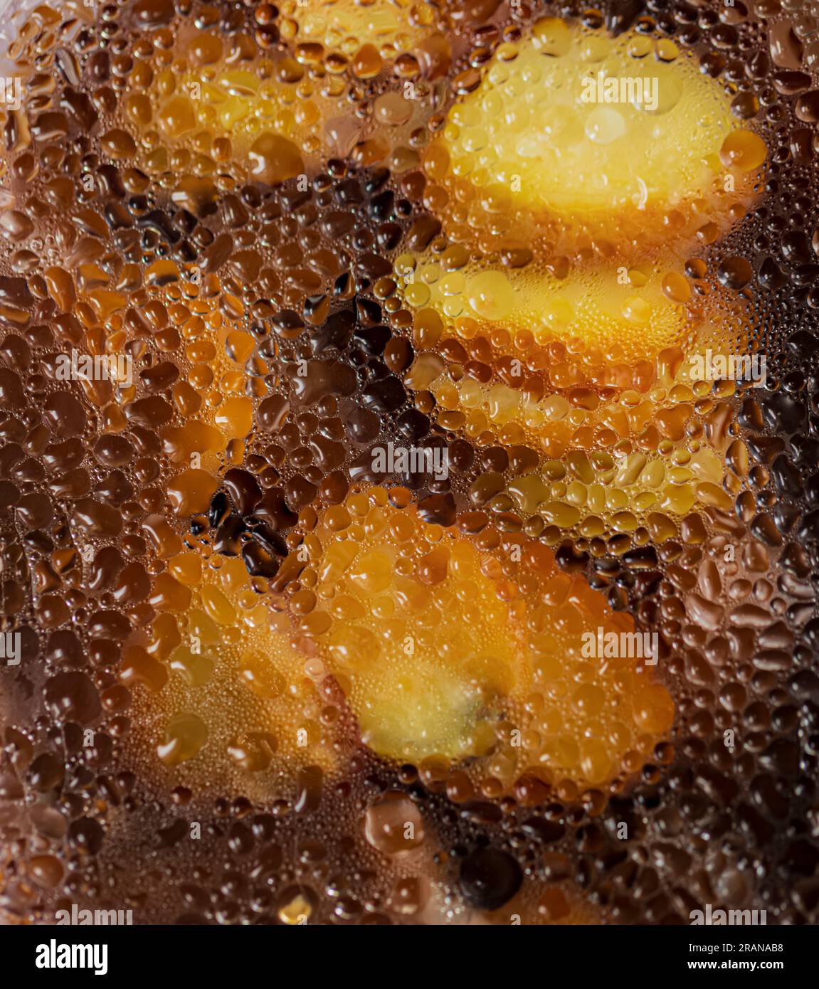 Internal condensation on food container Stock Photo - Alamy