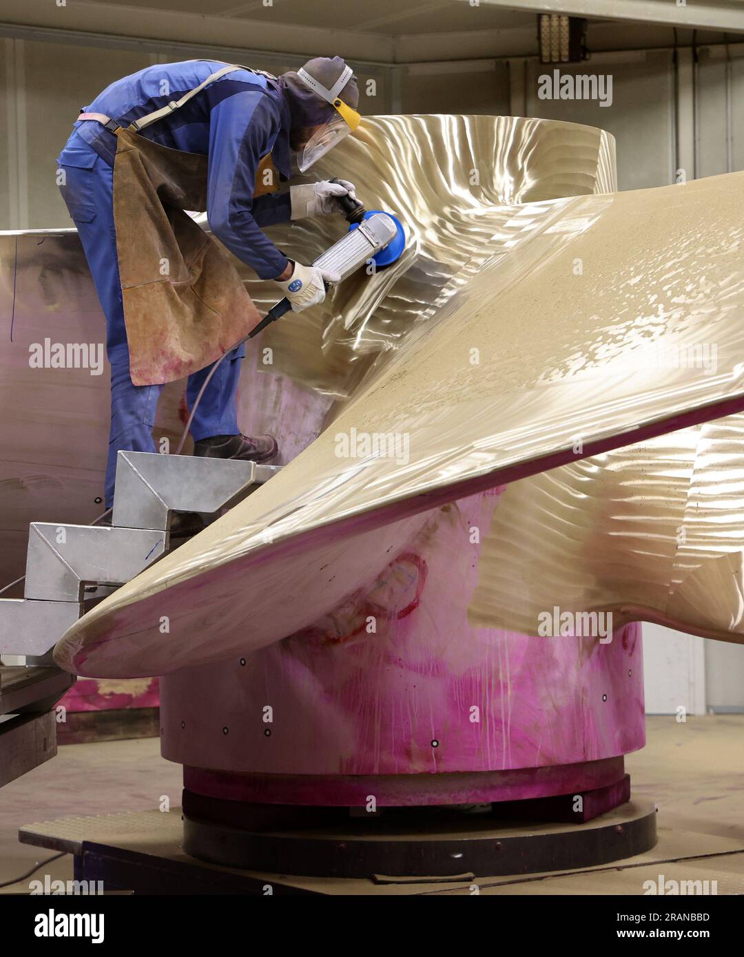 Rostock, Germany. 04th July, 2023. At Mecklenburger Metallguss GmbH MMG ...