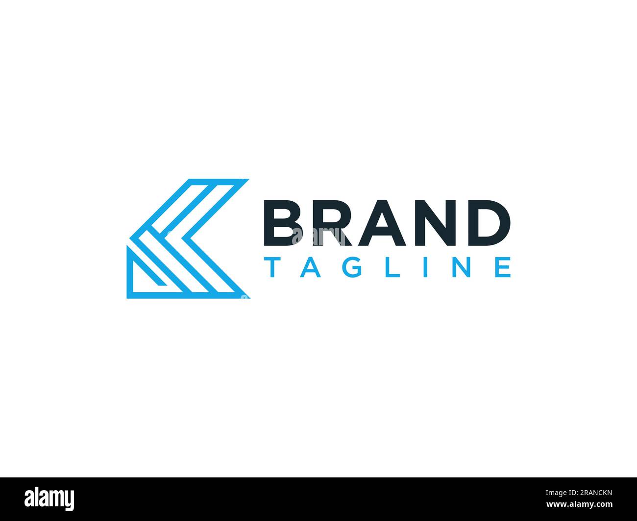 Abstract Letter K Logo Design Business Logo Concept Vector Illustration ...