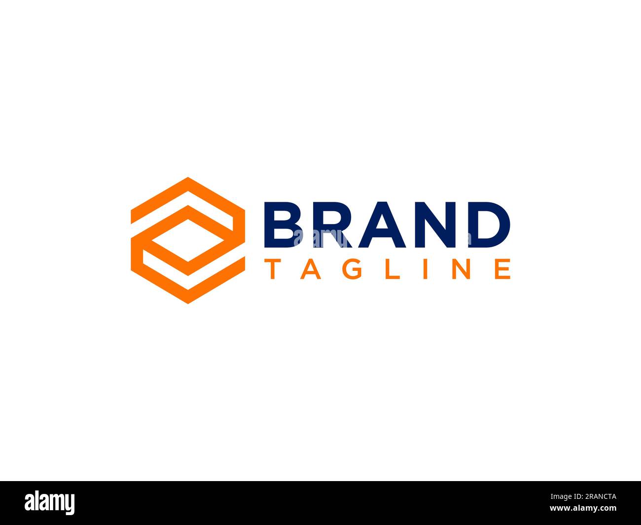 Abstract Letter Z Logo. Orange Square Line Rounded isolated on white ...