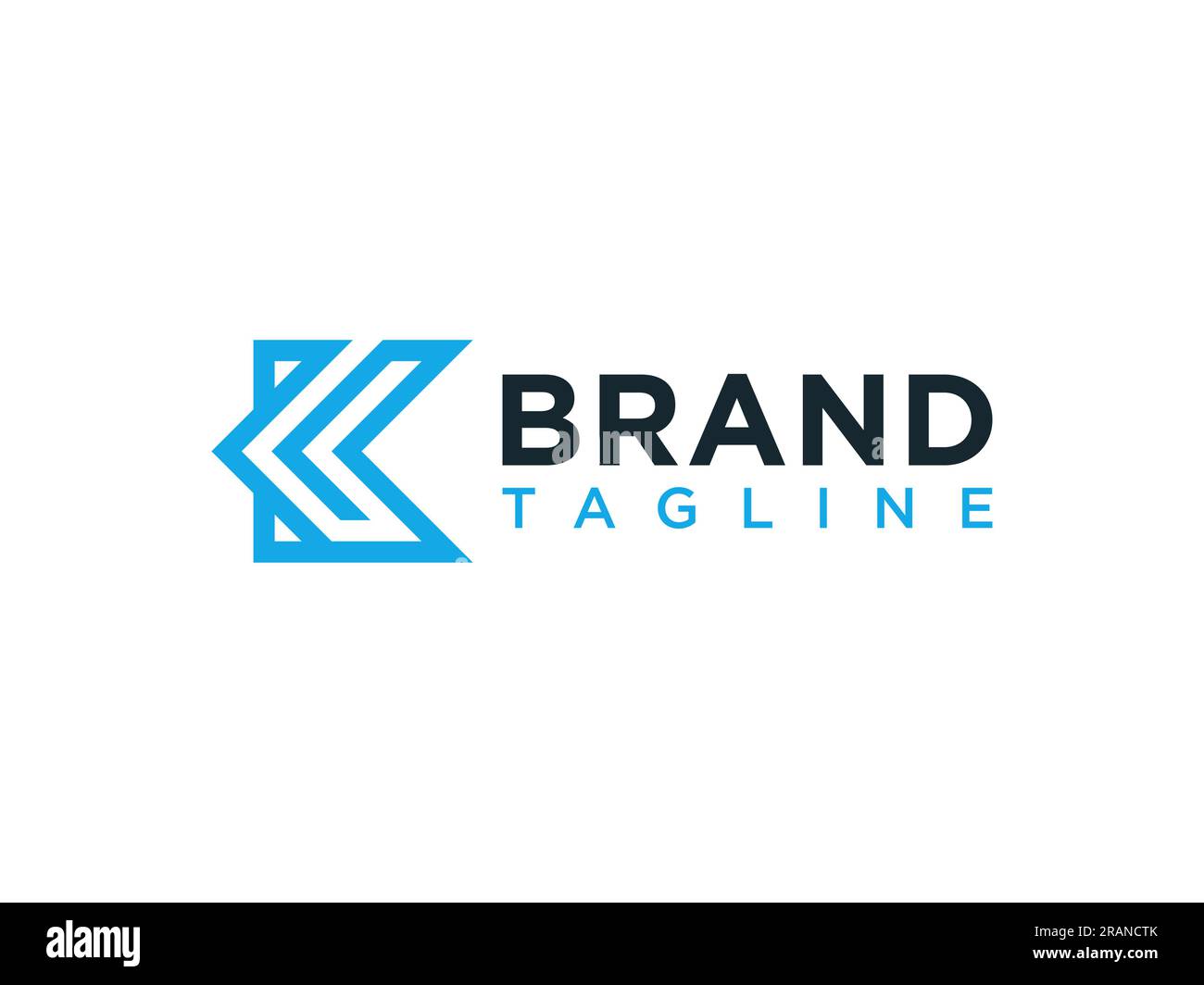 Abstract Letter K Logo Design Business Logo Concept Vector Illustration ...