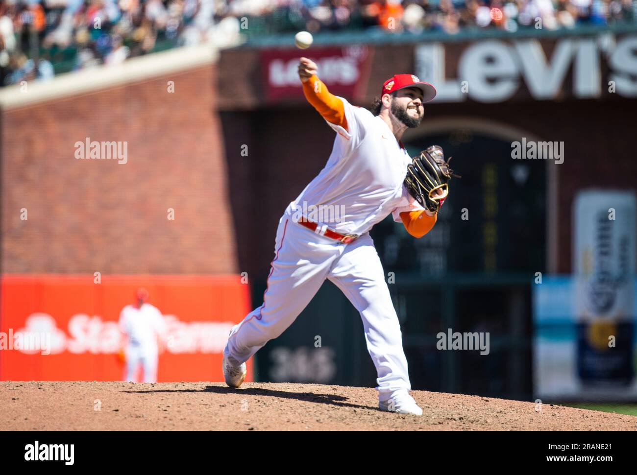 July 04 2023 San Francisco CA, U.S.A. San Francisco relief pitcher ...
