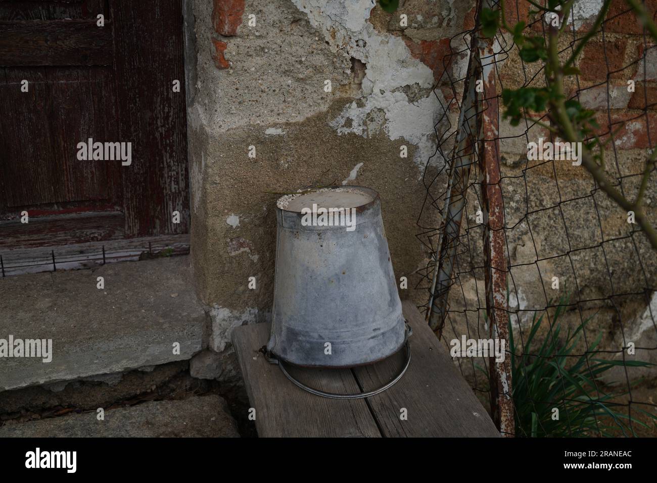 antique things on and in an old house Stock Photo - Alamy