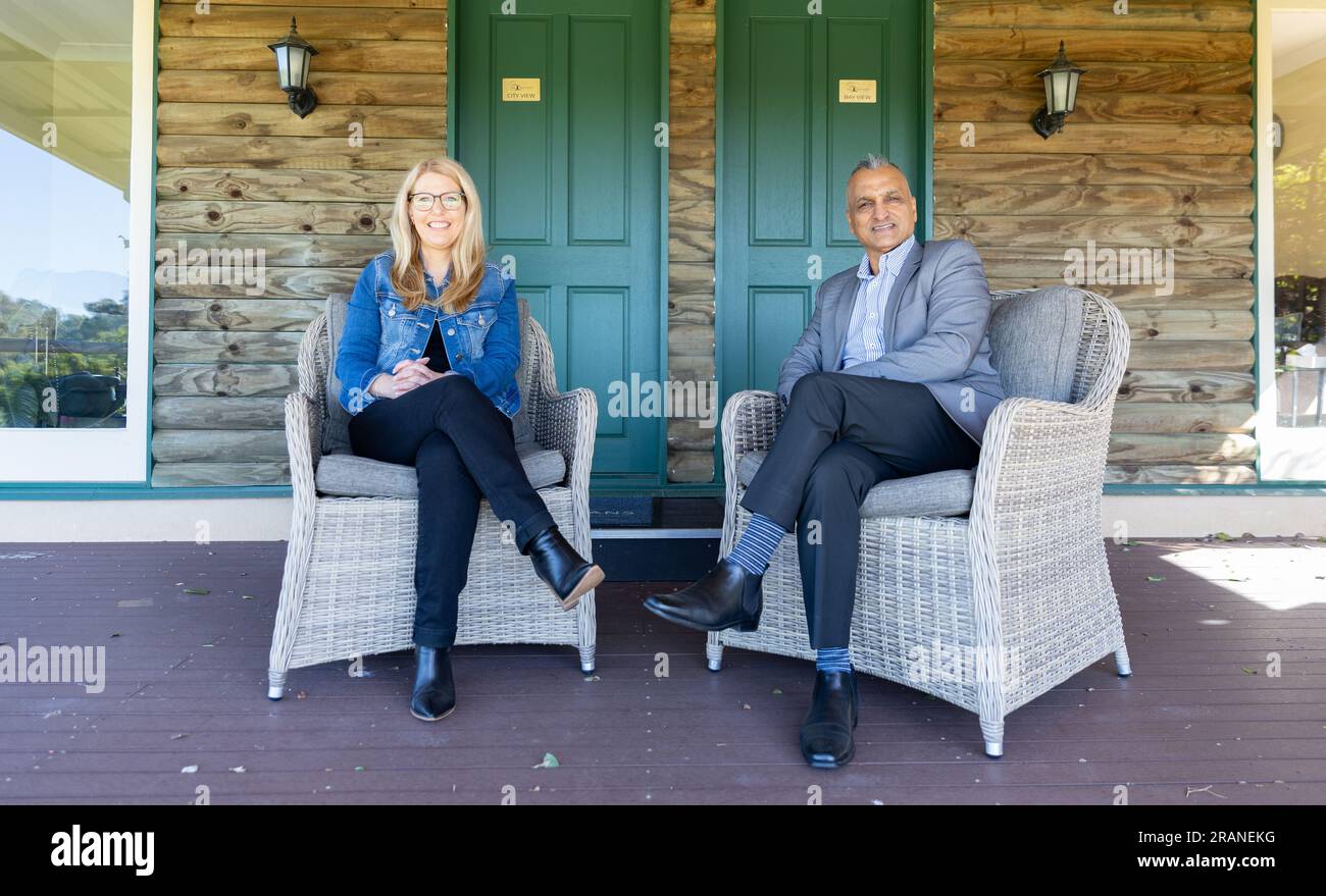 Brisbane, Australia. 22nd May, 2023. The Banyans Healthcare Group CEO ...