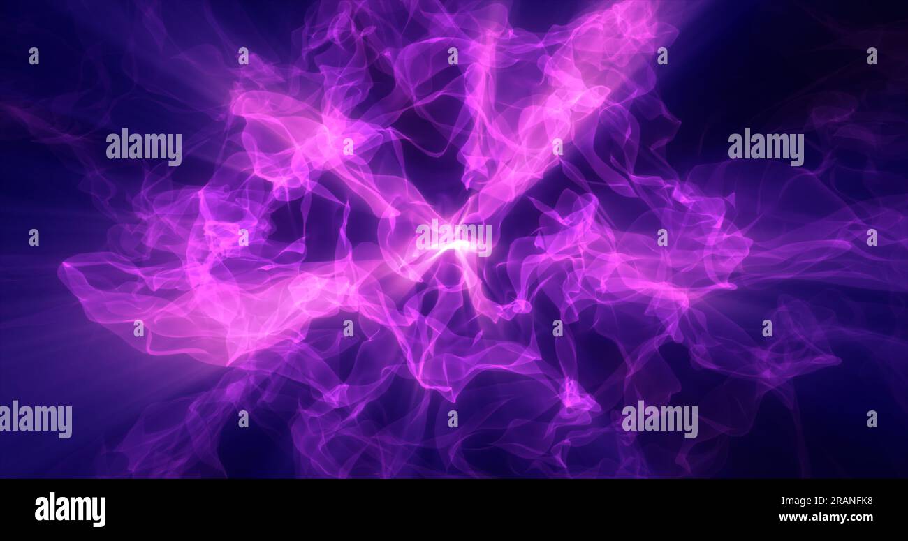 Abstract purple energy magical waves glowing background Stock Photo - Alamy