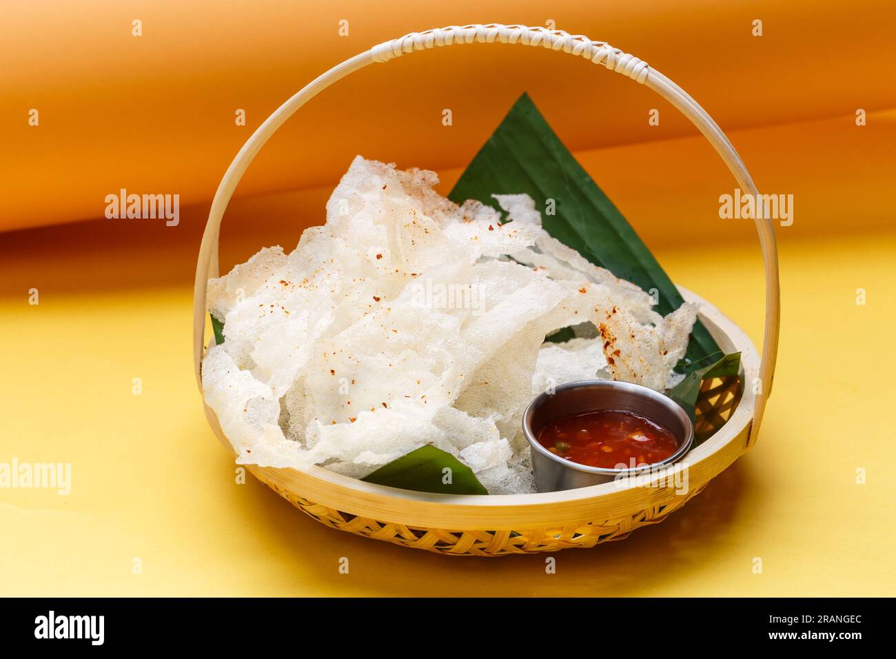 Fried Rice Paper Rolls, Isolated on White Background Stock Photo - Alamy