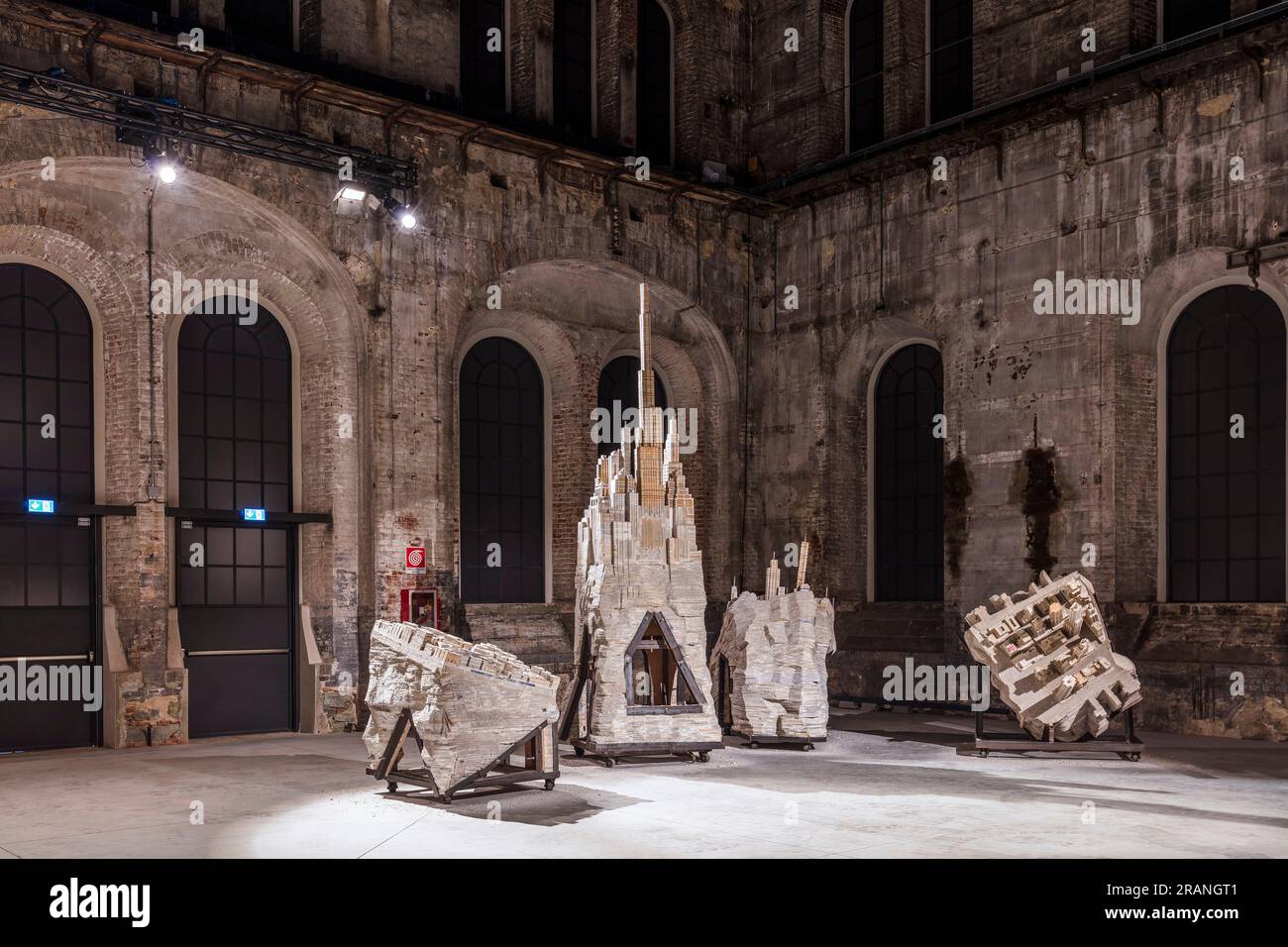 OGR, Officine Grandi Riparazioni, Torino, Piemonte, Italia Stock Photo ...