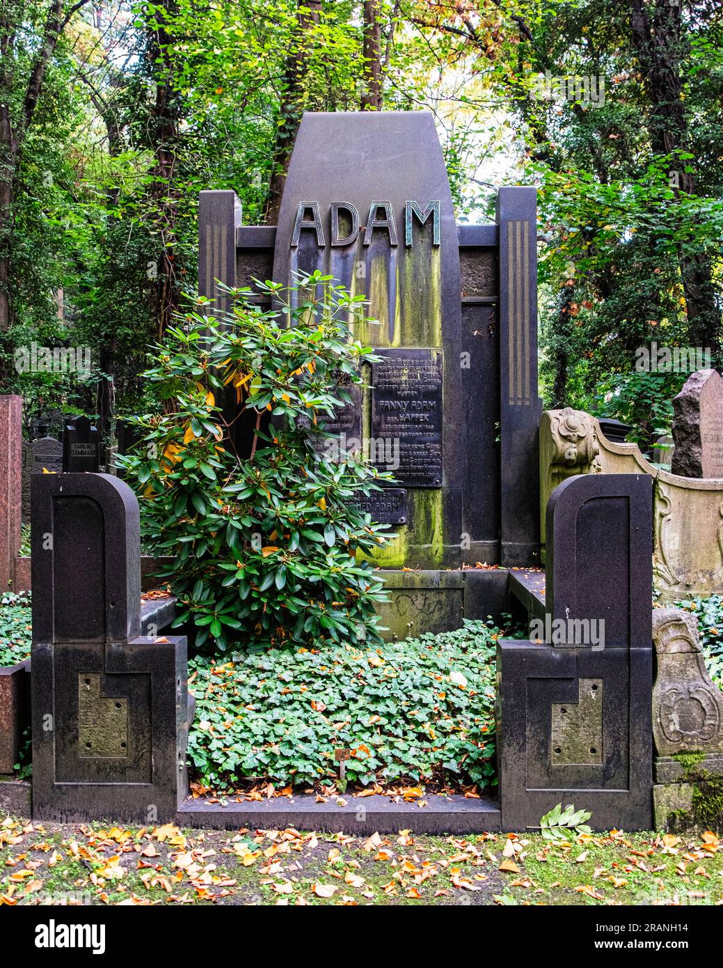 Adam Family Tomb in Weissensee Jewish Cemetery, Herbert Baum Strasse,Weissensee, Pankow, Berlin ...