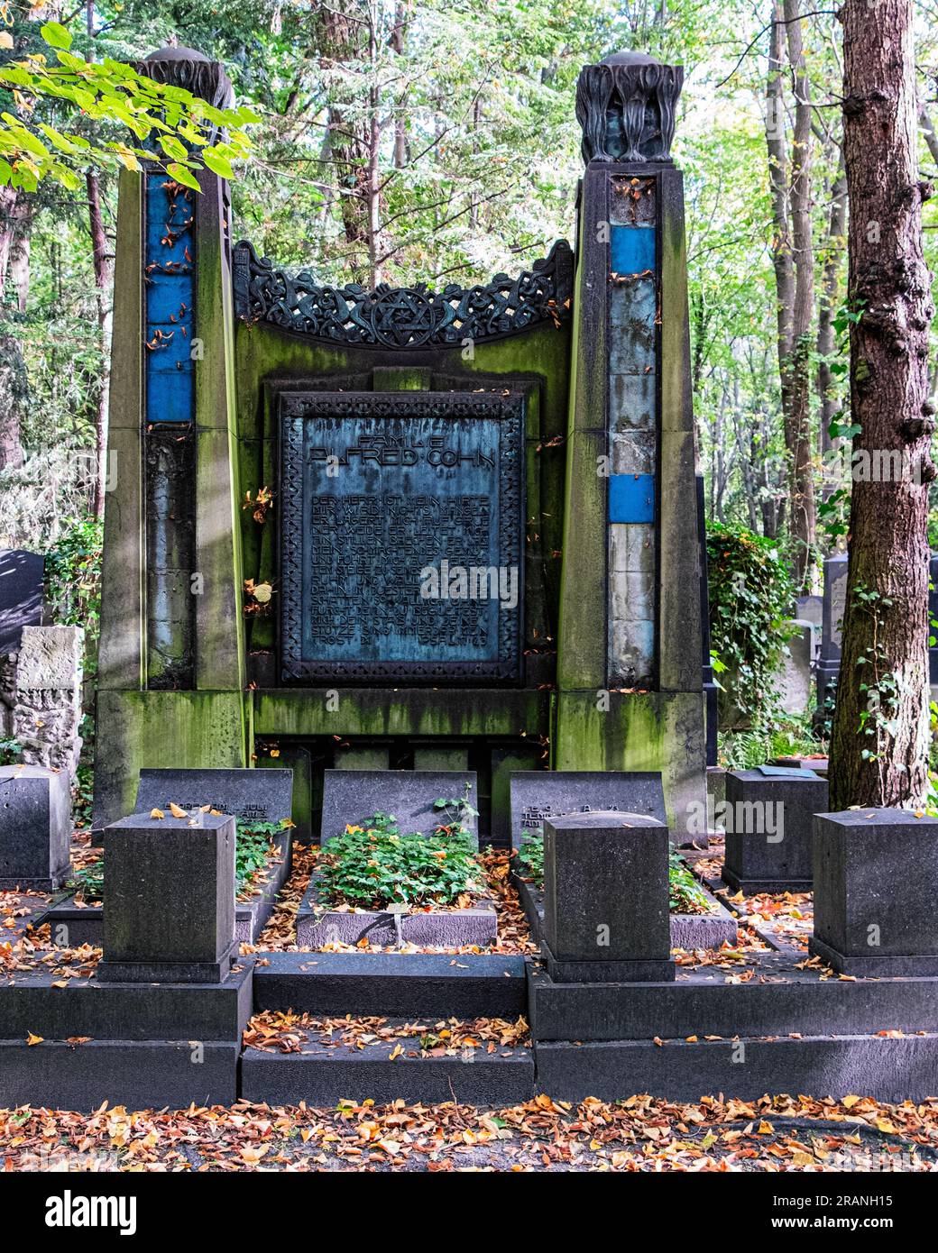 Alfred Cohn family Tomb in Weissensee Jewish Cemetery, Herbert Baum Strasse,Weissensee, Pankow ...