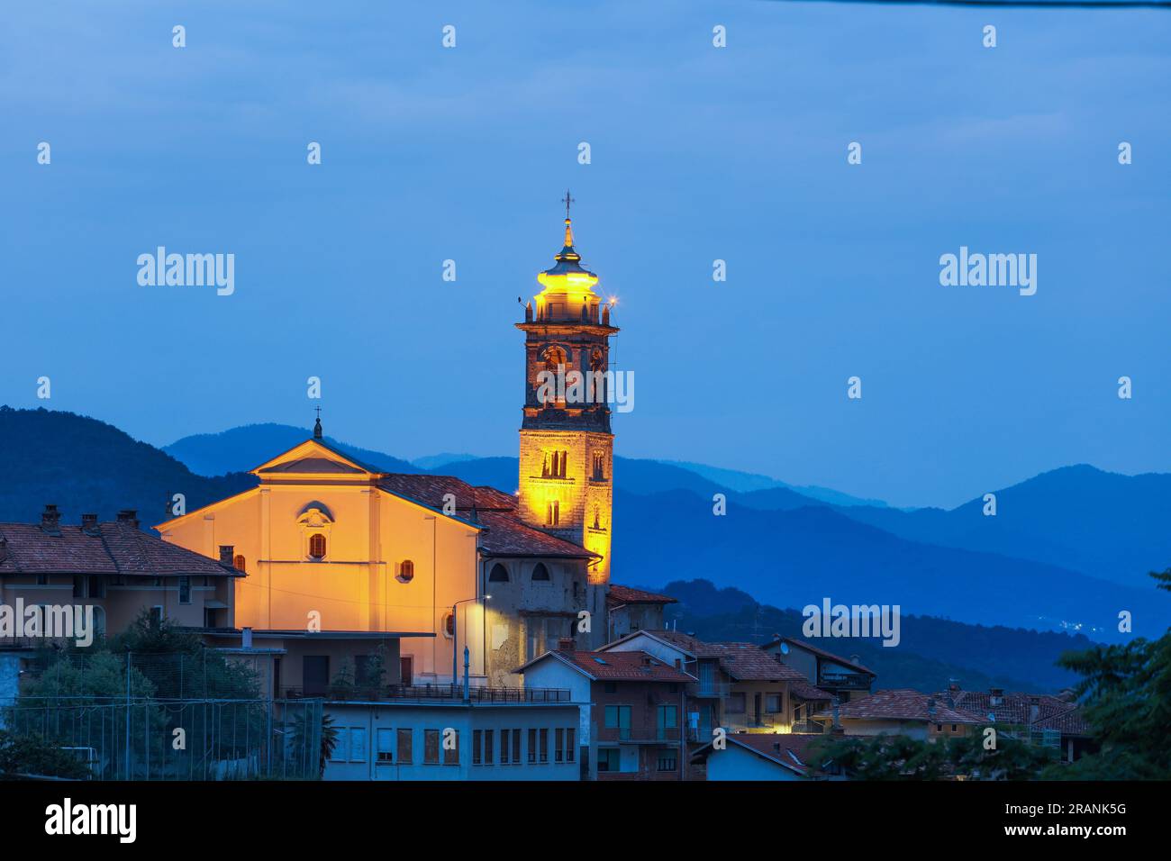 Mother church of ss quirico and judith biella hi-res stock photography ...