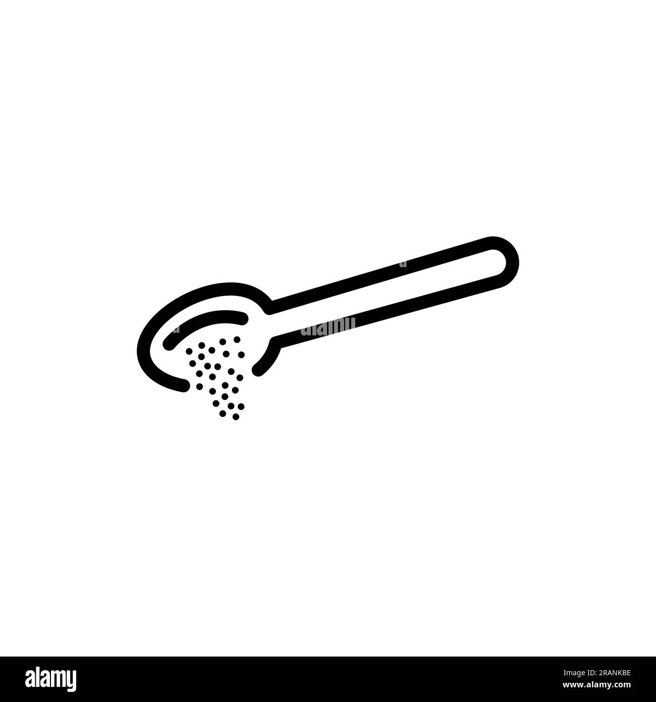 Food cutlery icon outline Stock Vector Images - Alamy