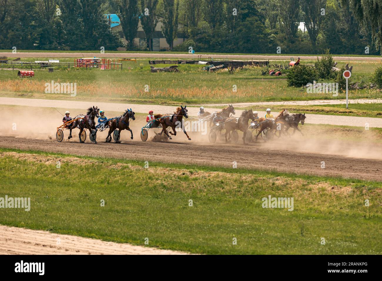 Testing of horses of trotting breeds - July 02.2023: Kyiv, Ukraine ...