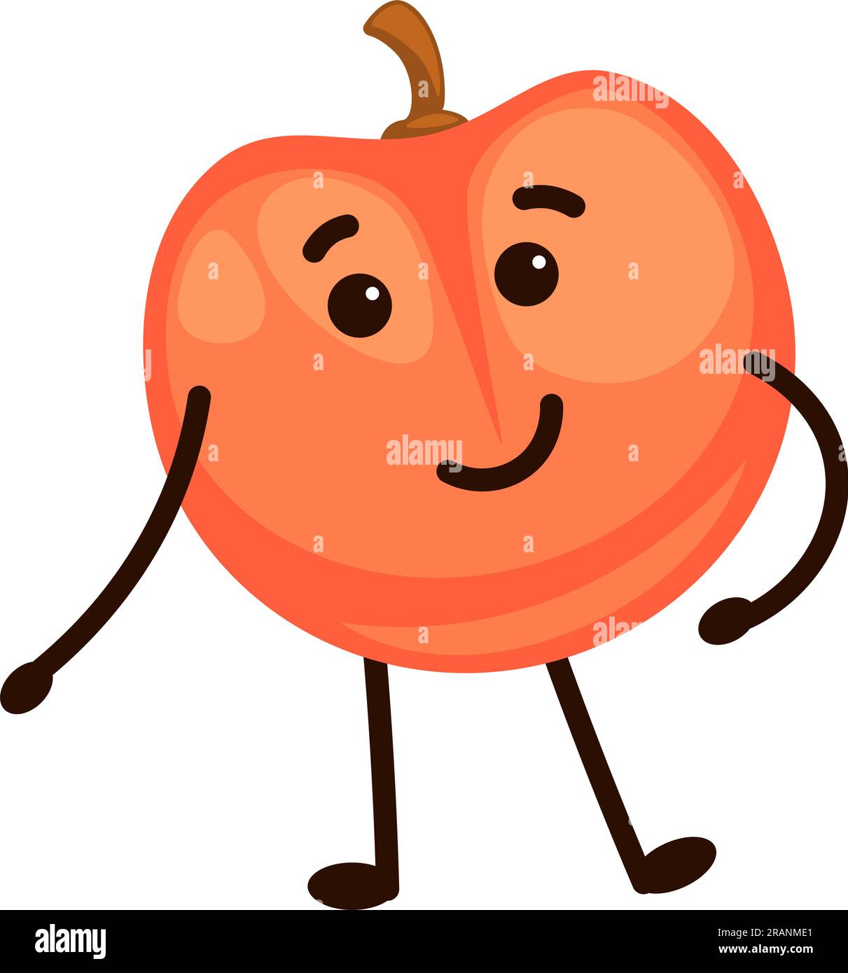 Peach emoticon Cut Out Stock Images & Pictures - Alamy