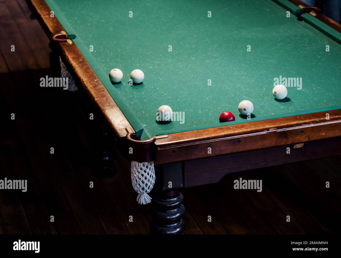 Pool table ball set up hi-res stock photography and images - Alamy