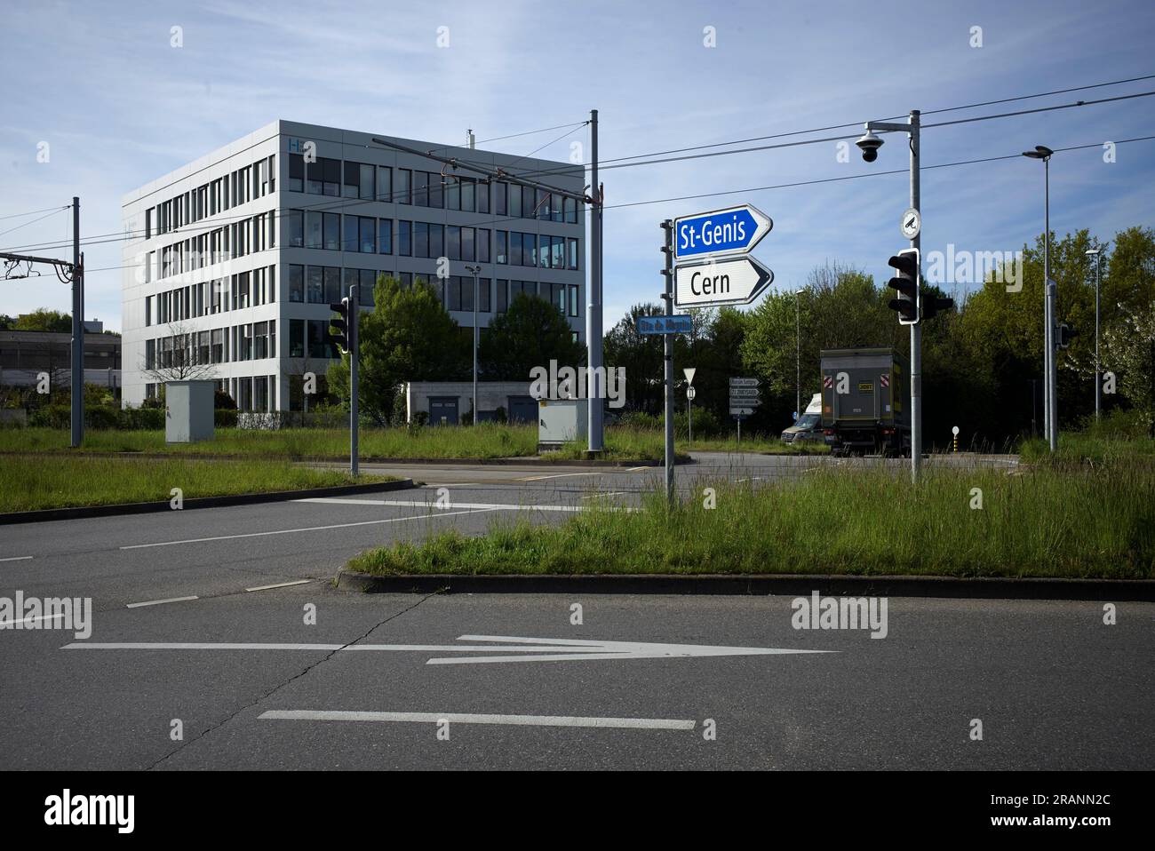 The corridor and buildings where the Internet was discovered at the ...