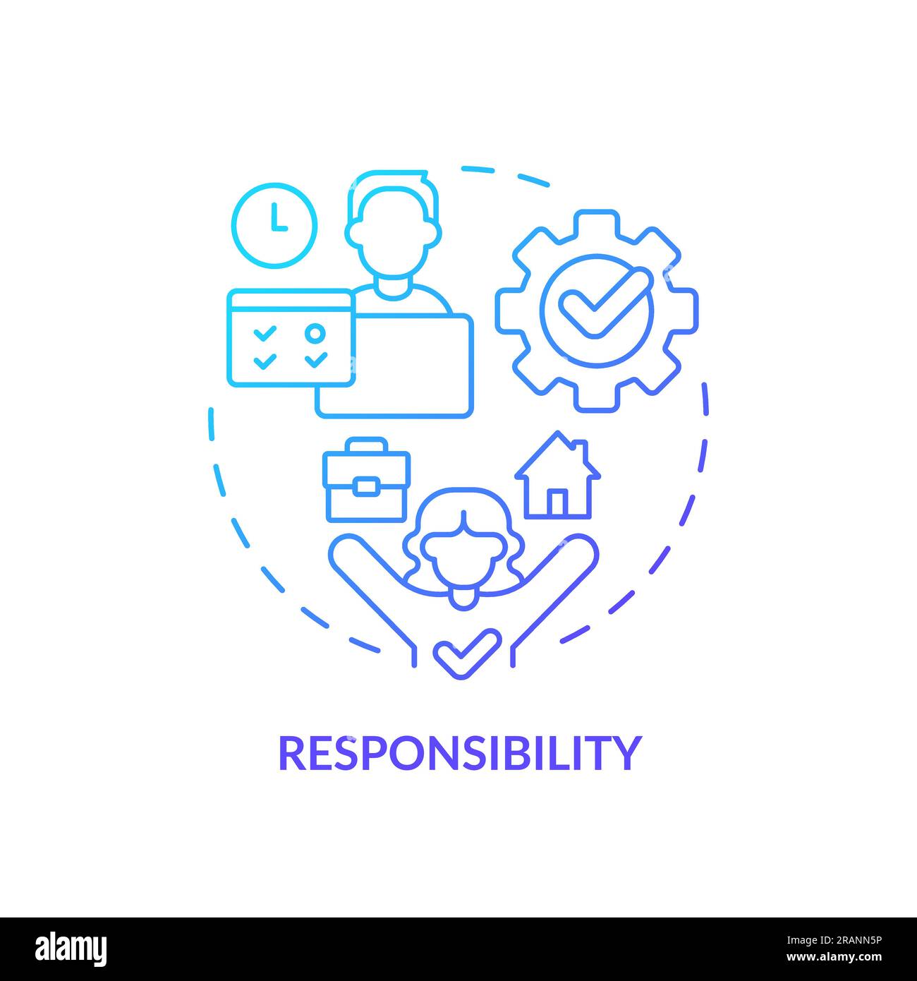 Responsibility blue gradient concept icon Stock Vector Image & Art - Alamy Responsibility blue gradient concept icon Stock Vector Image & Art - Alamy