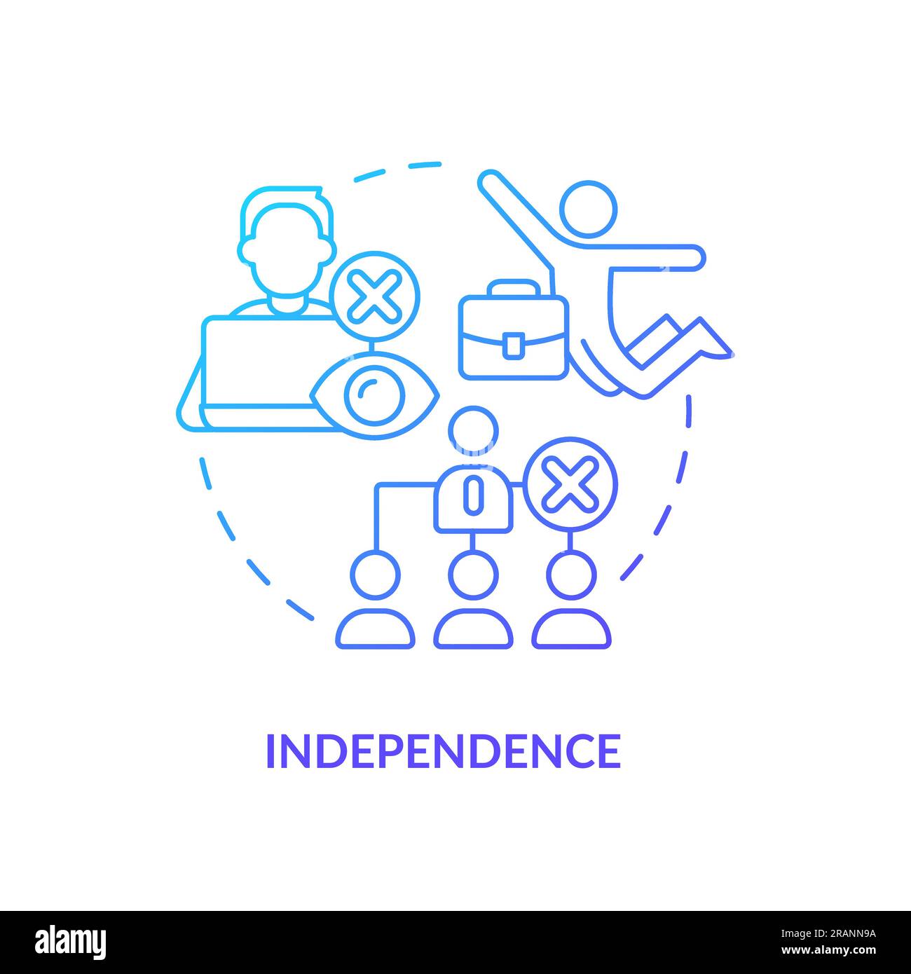 Image of career path Stock Vector Images - Alamy