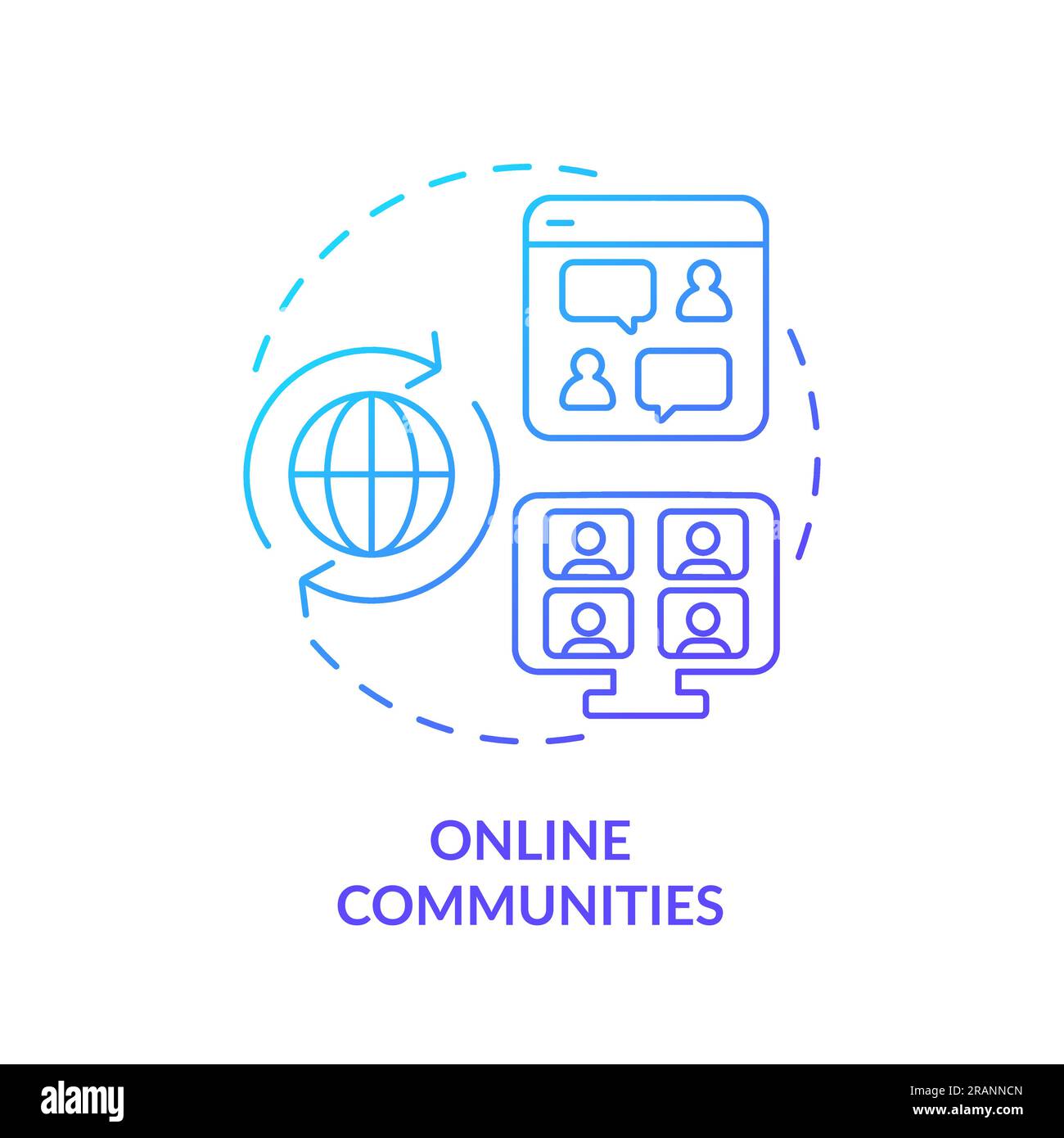 Nomad community Stock Vector Images - Alamy