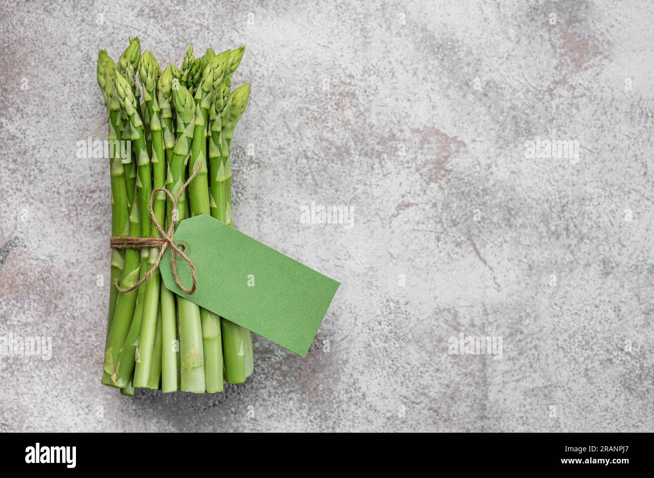 Asparagus organic label hi-res stock photography and images - Alamy