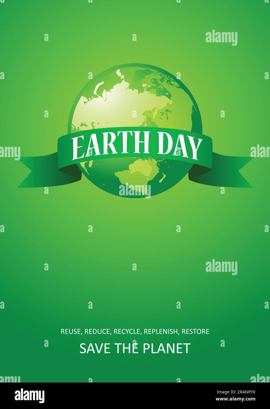 Illustration of earth globe for Earth Day theme Stock Vector Image ...