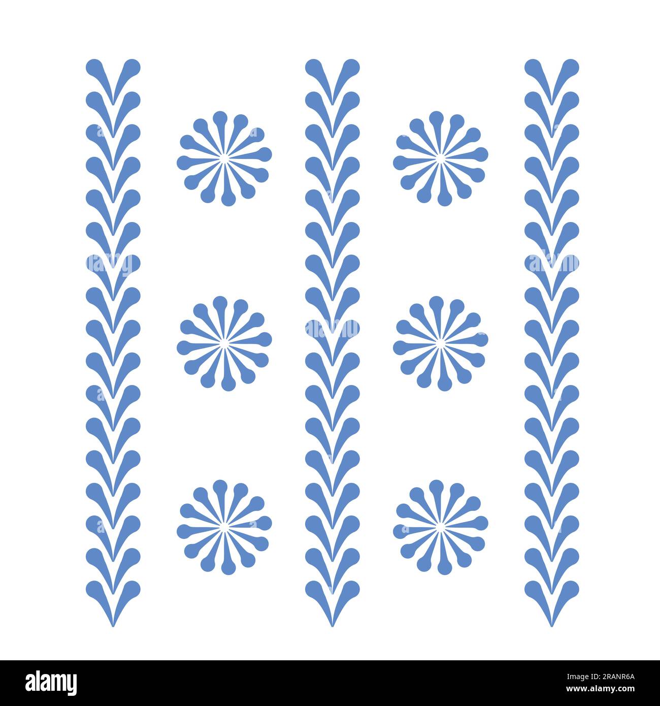 decorative blue elements -vector illustration Stock Vector Image & Art ...