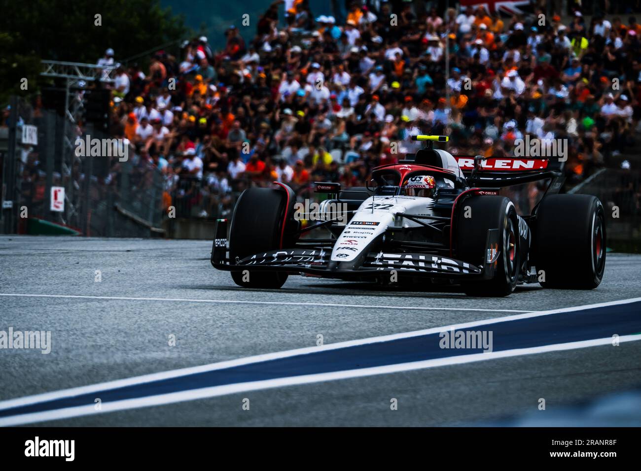 Red Bull Ring, Spielberg, Austria, 2.July.2023: Yuki Tsunoda during the ...